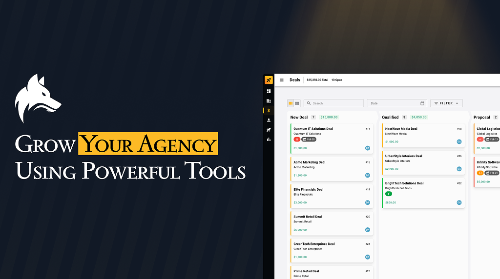 Grow Your Agency Using Powerful Tools | ClosingDealz